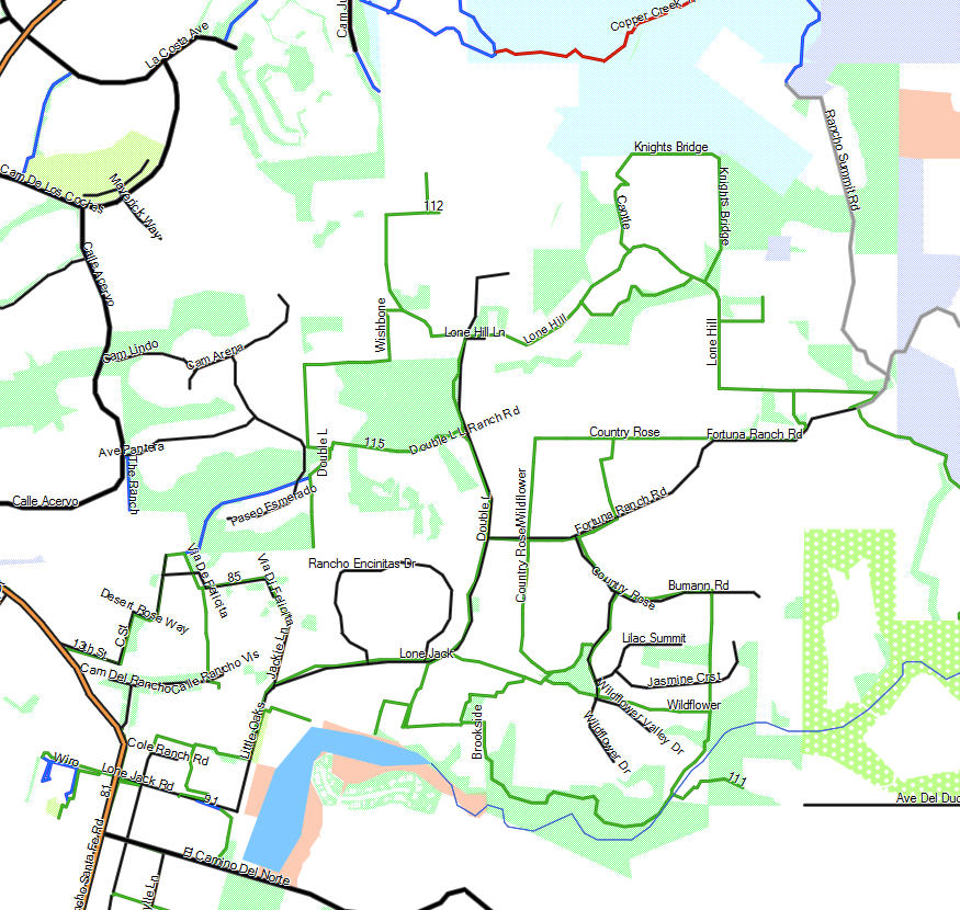 Encinitas California Map