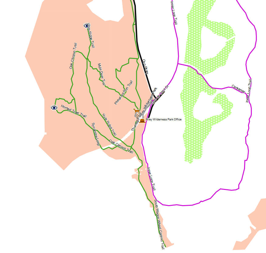 Riley WP - California Trail Map