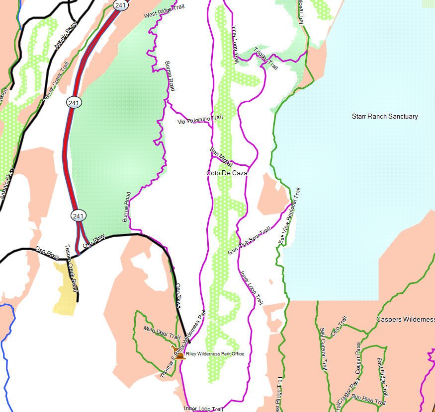Riley WP - California Trail Map
