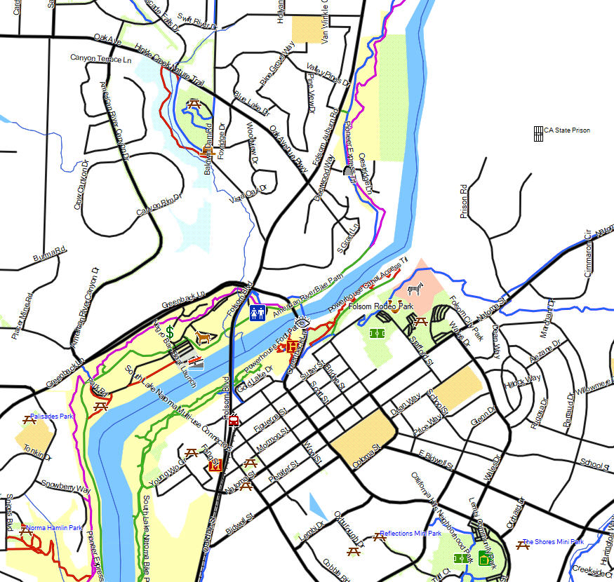 Folsom Lake College Campus Map - Map