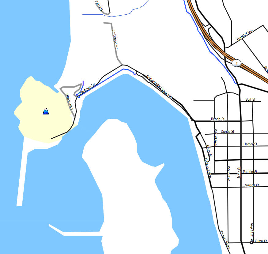 Morro Bay SP - California Trail Map