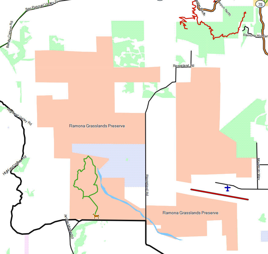 Ramona California Map Ramona Transfer Station | Public Facilities
